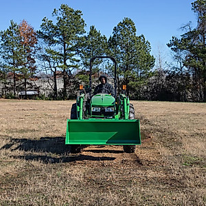 Titan Attachments Bucket Attachment 72" Fits John Deere Hook and Pin Tractors