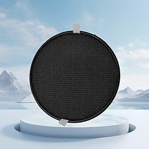 BEBEMOR Replacement Filter, Compatible with Pure Enrichment PureZone Halo Air Purifier Model PEAIRDSK, 2-in-1 Filters and Activated Carbon Pre-filters(2-Pack)