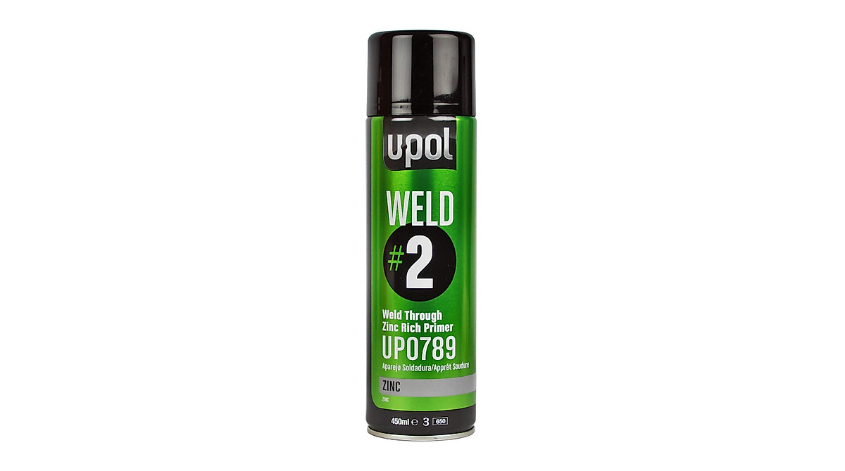U-POL Zinc Rich Primer for Rust Protection - 12 Oz