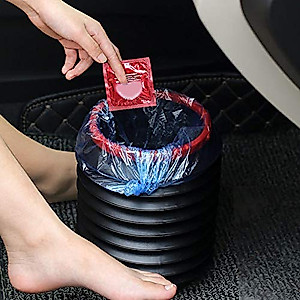 Storage Holder Multifunctional Telescopic Water Bucket Folding Storage Bin Portable Trash Can