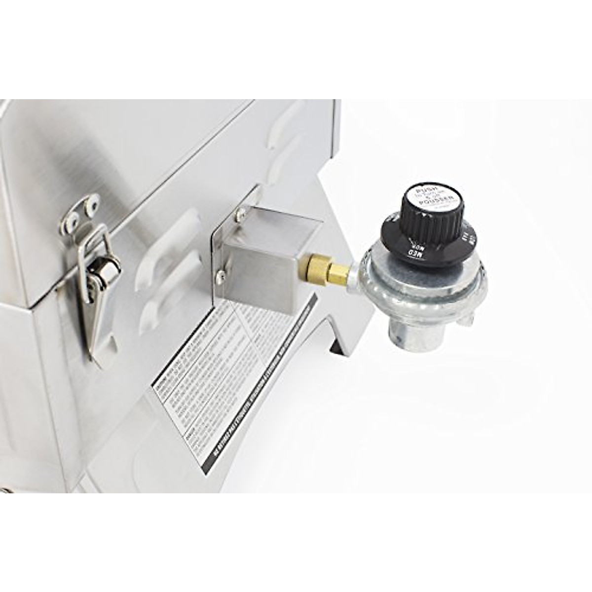 Pit Boss Grills PB100P1 Pit Stop Single-Burner Portable Tabletop Grill , Grey