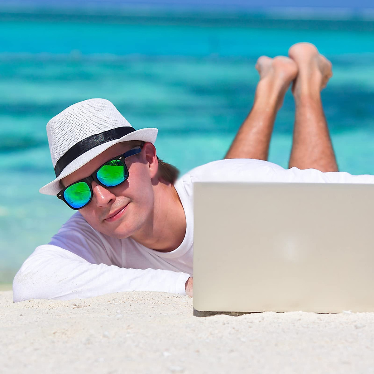 Pibupibu 10 Pack Neon Party Sunglasses Bulk, Whalesale Cheap Sunglasses for Adult, Mirror Len Retro Party Favors Glasses