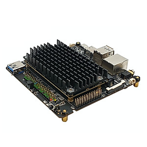 ROCK PI N10 RADXA N10 Designed for AI apps and solutions based on Rockchip RK3399pro (with Acrylic shell, 8GB Ram+64GB EMMc)