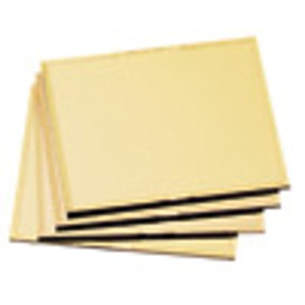 Radnor 4 1/2" X 5 1/4" Shade 10 Gold-Coated Polycarbonate Filter Plate