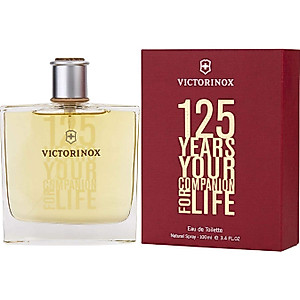 Victorinox By Swiss Army For Men 125 Years Eau-de-toilette Spray, 3.4-Ounce