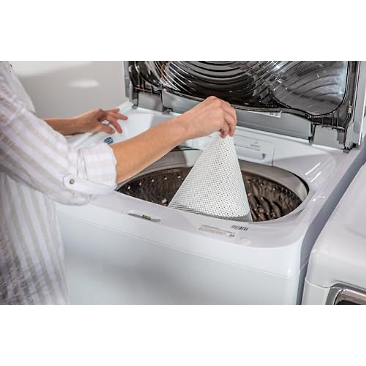 EasyLiner Select Grip Shelf Liner for Drawers & Cabinets - Easy to Install & Cut to Fit - Non Slip Non Adhesive Grip Shelf Liner for Kitchen, Bathroom, Pantry - 12 in. x 10 ft. - 6 Rolls - Gray