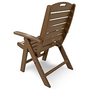 Trex Outdoor Furniture Yacht Club Folding Highback Chair, Tree House