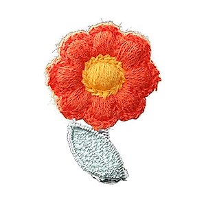 Flower Car Dashboard Decorations,MoreChioce Flower Bobblehead Ornament Car Shaking Head Toy Interior Display Decoration for Home Office Desk SUV Car,Red