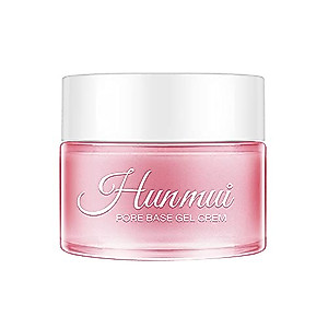 JISKG Hunmui Face Primer Pore Base Gel Cream，Magical Perfecting Base Face Primer Under Foundation Anti-Aging WrinklesShrink Pore Remove Fine LinesExfoliatingAnti-Oxidation.1Pcs