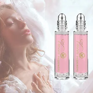 masatow Women Pheromone Perfume - Long-lasting and Addictive Personal Roll-on Pheromone Perfume Oil Fragrance - Cologne for Women to Attract Men (Pack of 2)