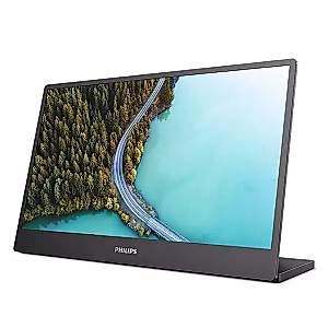 PHILIPS 16B1P3300 16" Class Full HD LED Monitor - 16:9 - Textured Black