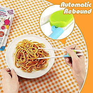 Kidsfantasy Kids Chopsticks, 2 Pairs Kids Training Chopsticks Reusable Toddler Chopsticks for Baby Children
