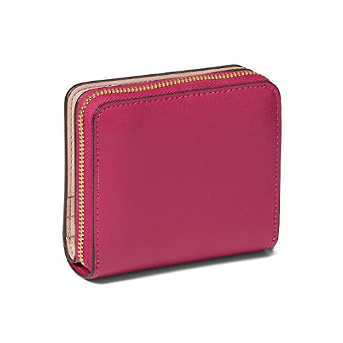 Kate Spade New York Morgan Saffiano Leather Small Compact Wallet Plum Liqueur One Size