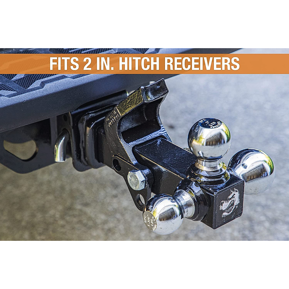 Buyers Products - 1802279 Tri-Ball Truck Hitch with Pintle Hook