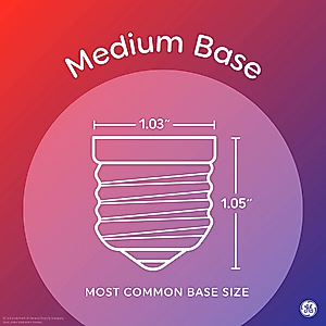 GE LED Light Bulbs, 60 Watt, Soft White, A19 (4 Pack)