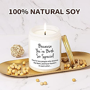 Anniversary Candle Gifts, Funny 40th 50th 60th 70th Anniversary, Valentine's Day, Brithday, Christmas Gifts for Couple Parents Husband Wife - 7oz Lavender Scented Candles