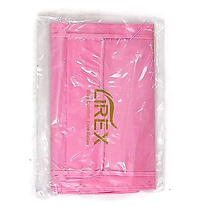 Lirex Handbag Hanging Organizer, 6 Pockets Foldable Hanging Purse Organizer Oxford Cloth Handbag Storage Hanger Universal Fit Closet Organizer for Family Closet Bedroom, Pink