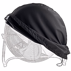 ELONGRIVER Industrial Fan Cover,Waterproof&Dustproof Cover for 20” High Velocity Floor Fan, Household Fan Cover For Outdoor in Heavy Duty Material