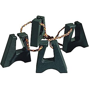 Latin Percussion LP637 Rubber Conga Feet,Black