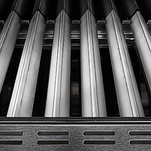 Weber Summit S-670 6 Burner Stainless Steel Natural Gas Grill Center