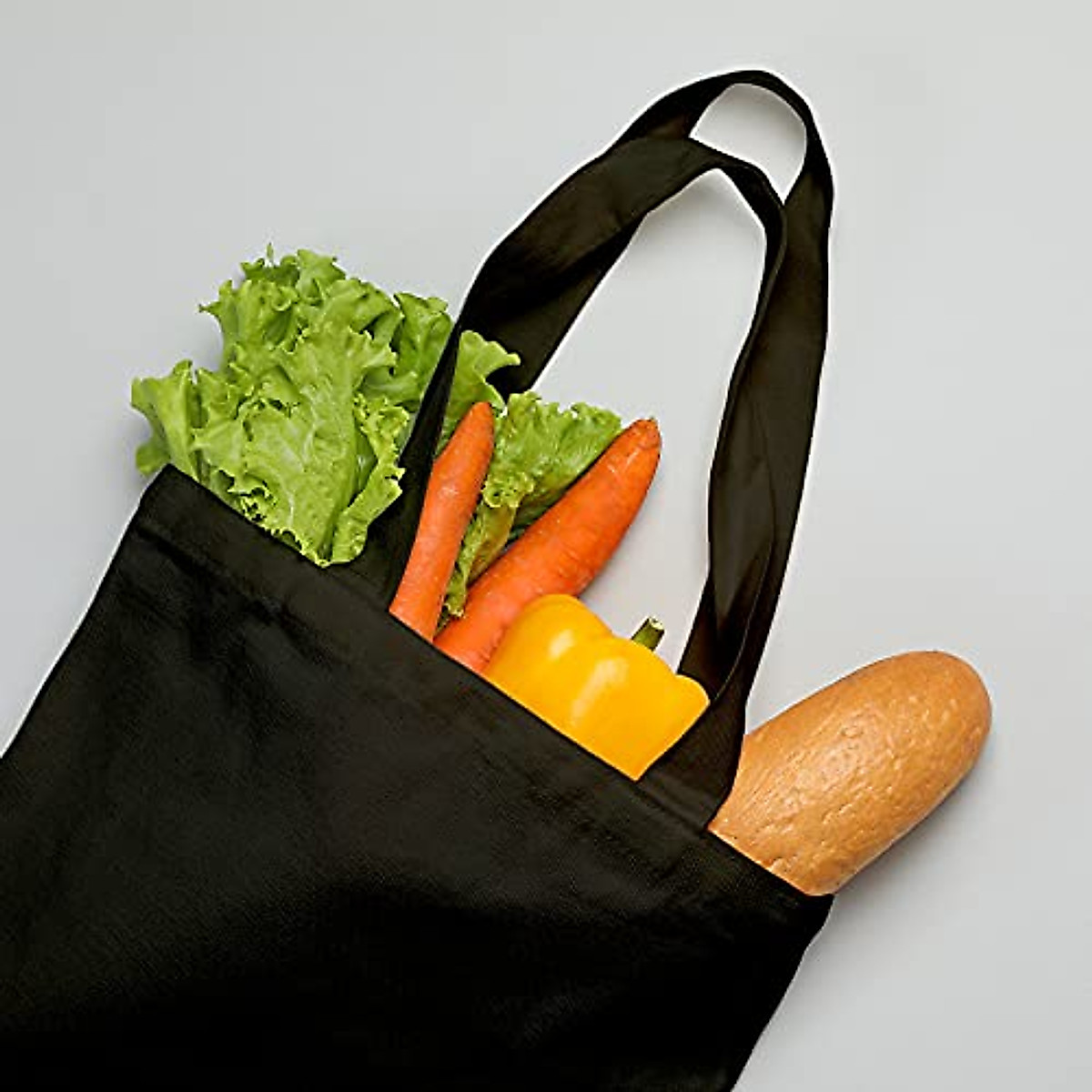 Eco Right Aesthetic Canvas Tote Bag for Women: Spacious, Zippered Closure, Reusable, Ideal for Beach, Shopping, Travel, School, Groceries - Cute & Eco-Friendly Gift for Girls, Teachers, Mothers