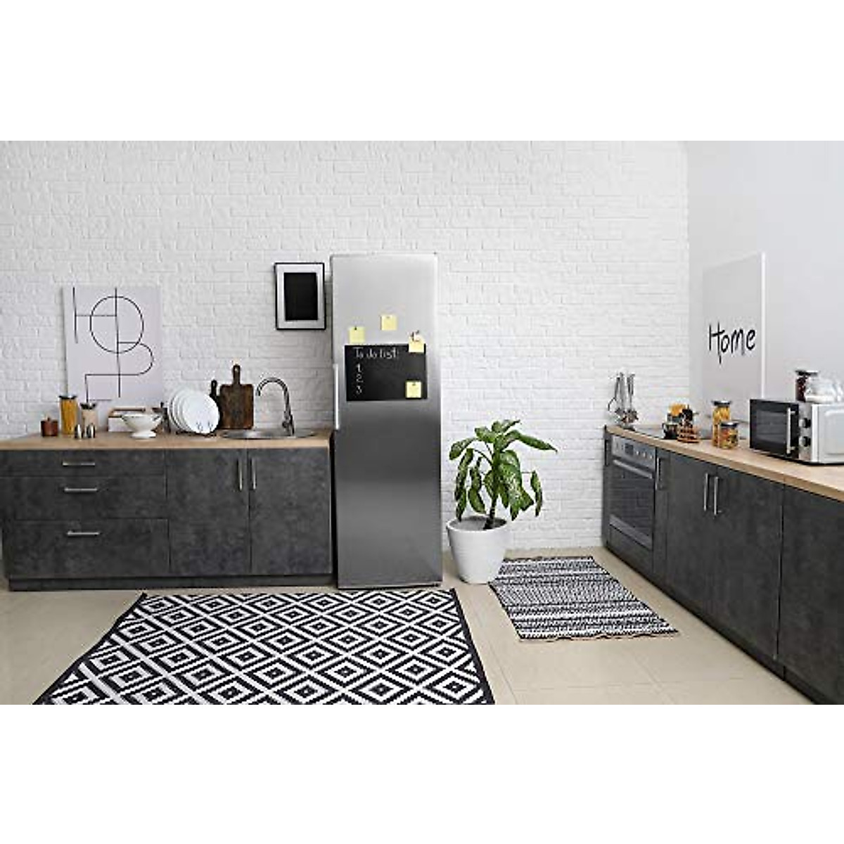 Set of 5 Glass Kitchen Canisters with Airtight Stainless-Steel Lid - Dishwasher Safe, Storage Jars for Kitchen, Bathroom & Pantry Organization, Ideal for Flour, Sugar, Coffee, Cookie Jar, Candy, Snack