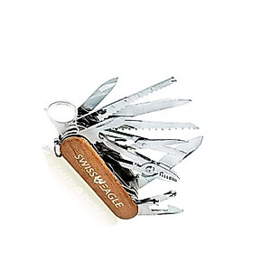 Swiss Eagle Classic Multi-Tool Army Knife - Packs 30 Tools In Your Pocket