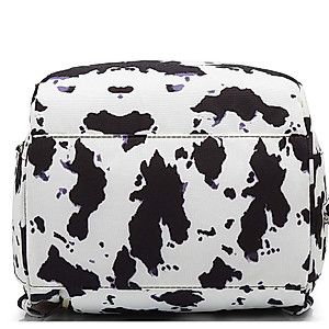 fengchensety Cow Spots Print Diaper Bag Backpack Maternity Baby Changing Bag Backpacks