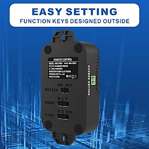 UHPPOTE 2.4GHz WiFi Outswinging Indoor 1200lb Electric Magnetic Door Lock Kit System with Remote and Smartphone app Control