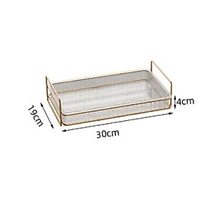 Single-Layer Storage Box Tray Bathroom Toilet Cosmetics Rack Toilet Wash Wash Washstand Say You