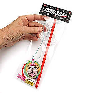 English Bulldog cake garland, photographic dog birthday part decoration