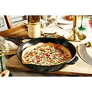 Staub Cast Iron 10-inch Fry Pan - Matte Black, Made in France