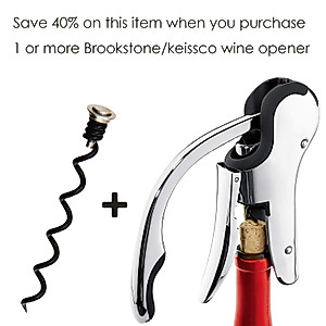 3 Pack Replacement Corkscrew Spiral, Replacement Worm for Brookstone Wine Opener and Keissco Wine Opener Only