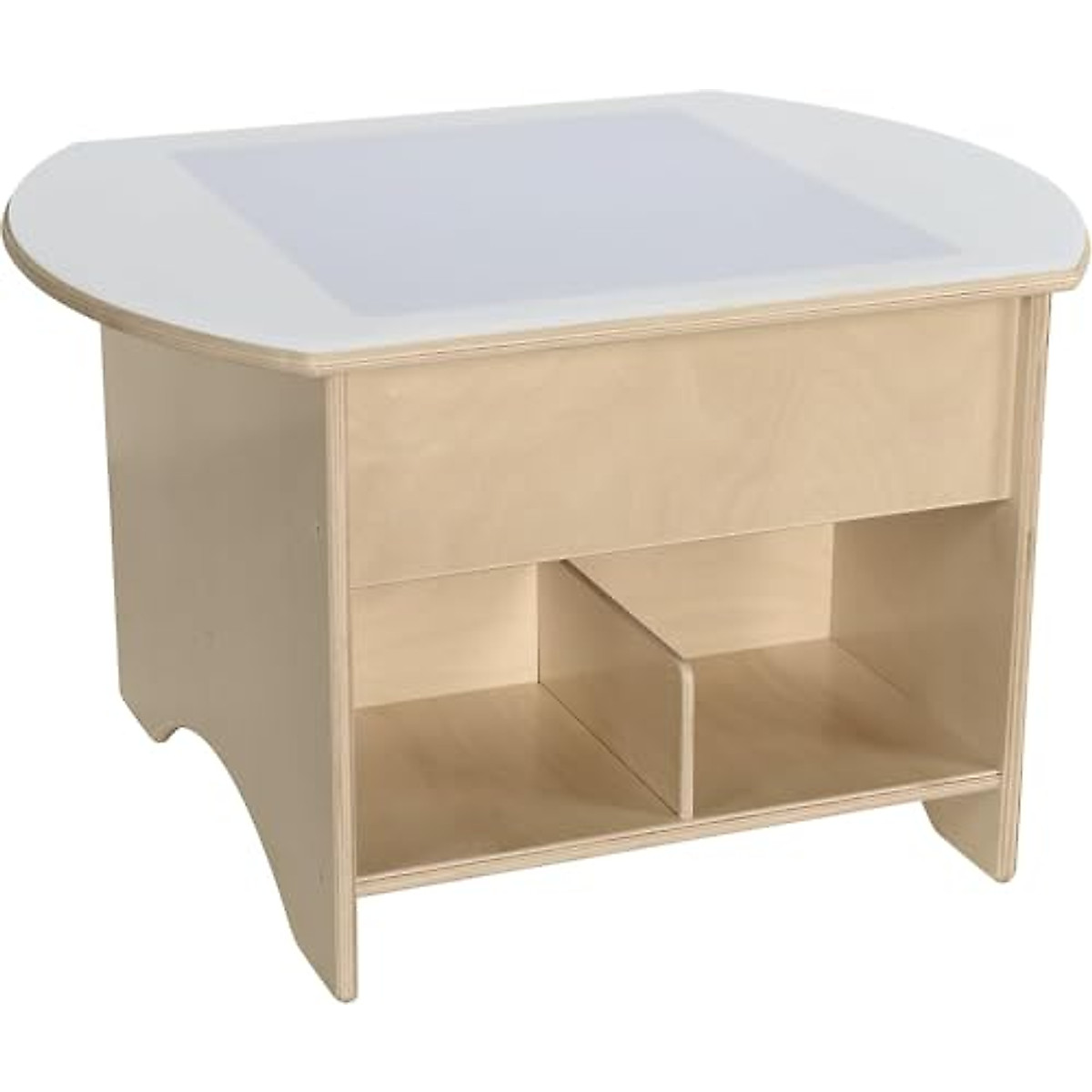 Wood Designs 991313 30" Brilliant Light Table with Storage, Interactive Sensory Light Table for Classroom, Daycare, Preschool