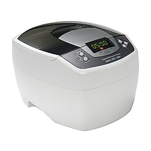 iSonic P4810 Commercial Ultrasonic Cleaner, 2.1Qt/2L, 110V for Brass, Gun Parts, Carburetor Cleaning , white