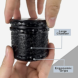 Spice Grinder - 2.5 Inches Large Grinder by SIMOX