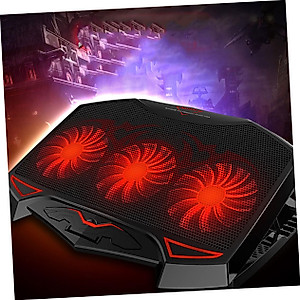 UKCOCO 3 Notebook Holder Laptopstand Anti Skid Pads Non-Slip Mat Nonslip Mat USB Cooling Pad Silent Laptop Cooler Laptop Cooling Stand Laptop Cooling Pad Mute Heat Sink Notebook Stand