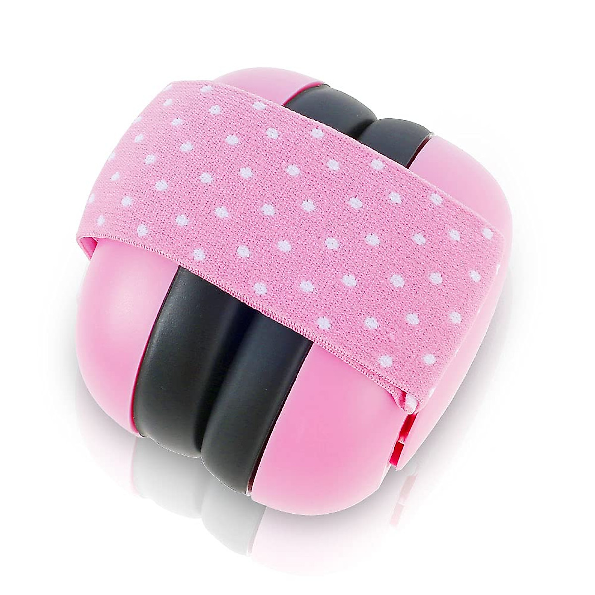 Baby Ear Protection,Noise Reduction Children Protective muffs,Baby Protection for Newborn and Babies up to 24 Months,Comfortable Infant Muffs Prevent Hearing Damage Improve Sleep (PINK), 10X10X10CM