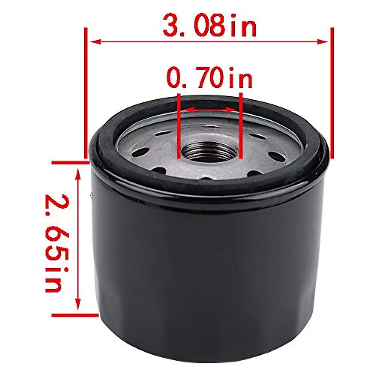 Panari Air Filter Oil Filter for Cub Cadet XT1 XT2 LT46 LT50 LT54 Craftsman G8300 G8400 T1800 T8000 T8200 T8400 Z6400 Z6600 Troy-Bilt 42" 46" 50" 54" XP Zero-Turn Mower Tractor