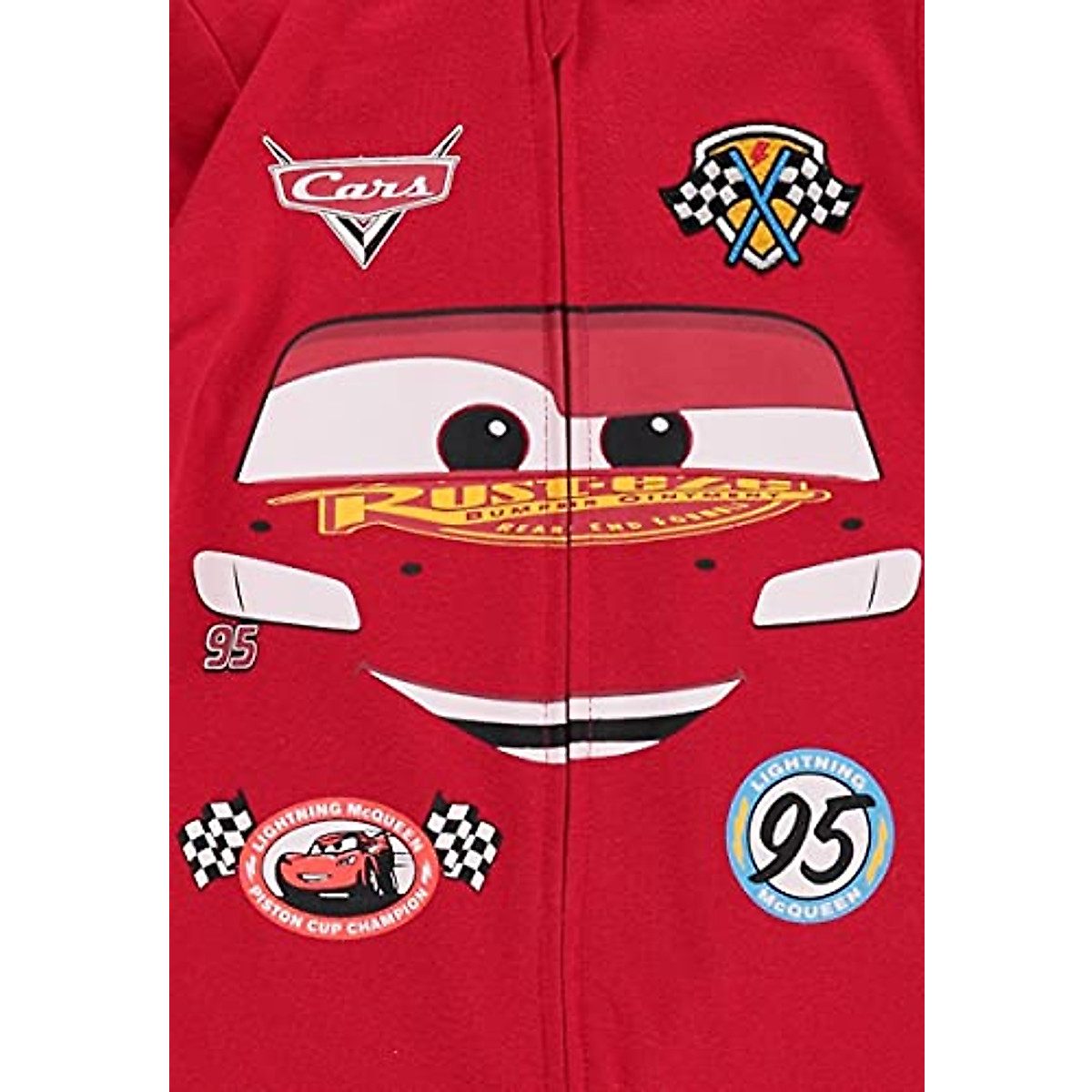 Disney Cars Baby Boys Lightning McQueen Costume Coverall 6-12 Months Red
