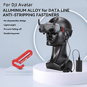 Fixer for DJI AVATA Goggles 2 Glasses Wire Fixing Parts Aluminum Alloy Anti-Falling Parts Accessories