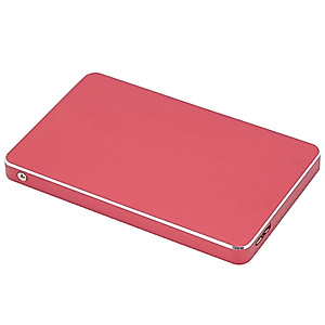 Portable Mobile SSD, USB 3.0 External Solid State Drive, No Noise Fast Hard Drive, Red Solid State Hard Disk for 98SE/ME/2000/XP/Vista/WIN7/WIN8(250GB)