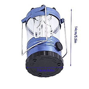 QANYEGN 12pcs LED Camping Lantern, Portable Outdoor Light Tent Lanterns, Hand Grip Camping Lighting Survival Lamp