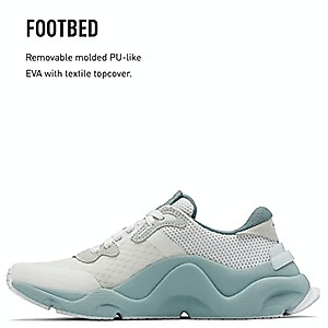 Sorel Women's Kinetic RNEGD Lace Shoes - Sea Salt, Crushed Blue - Size 8.5