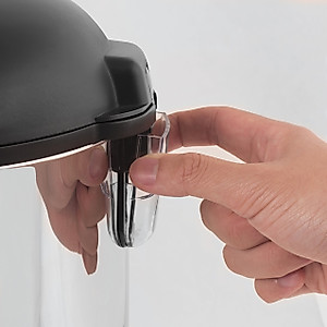 Westinghouse Rice Cooker, Hot Cereal Oatmeal Cooker, Food Steamer, 20 Cup, Stainless Steel and Black