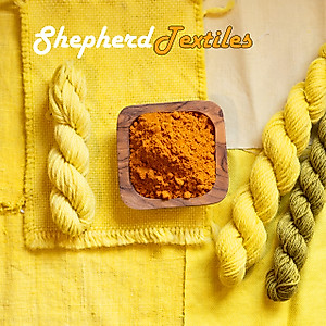 Shepherd Textiles Gardenia Seed Natural Dye, 4 oz.