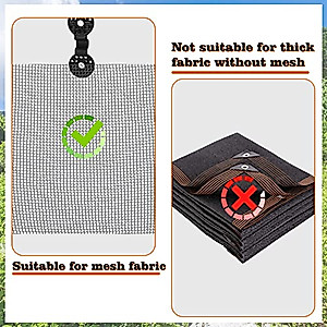 40 Piece Shade Cloth Plastic Clips Round Plastic Black Clips for Sun Shade Net, Anti Bird Netting, Garden Netting, Shade Netting, Shade Fabric Accessories