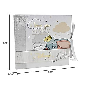 Disney Magical Beginnings Photo Album 50 x 4' x 6' - Dumbo Love You Mummy, Gold