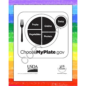 ZOCO - Good Nutrition - Educational Coloring Books (25 Bulk Pack, Without Crayons) - Healthy Eating Handout - Games, Puzzles, Fun Activities for Kids