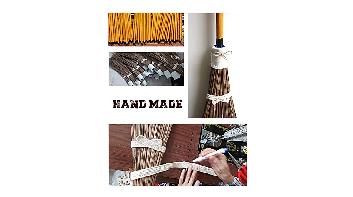NDP78 Heavy Duty Coconut Broom - 55 Inches